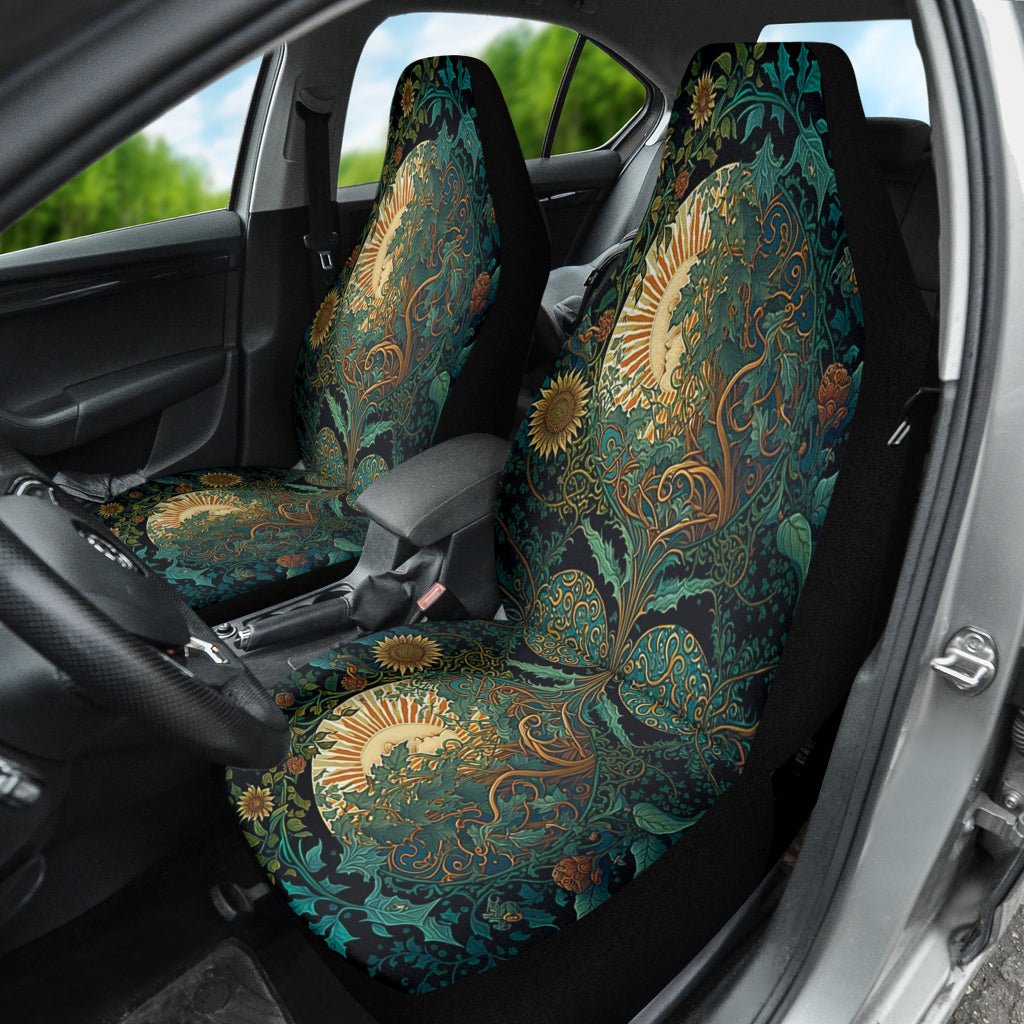 Cottagecore Sun and Moon Car Seat Cover – Crystallized Collective