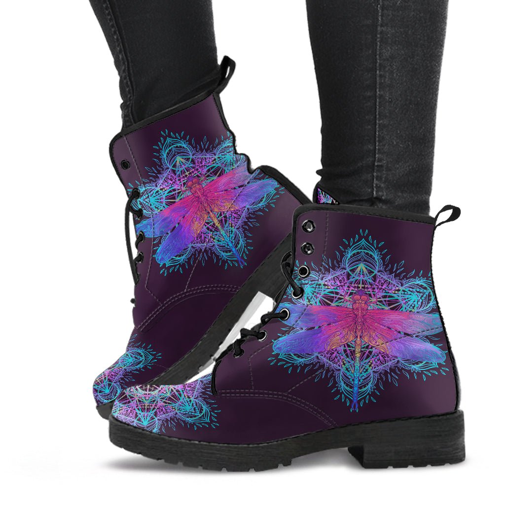 Electric Dragonfly HandCrafted Boots – Crystallized Collective