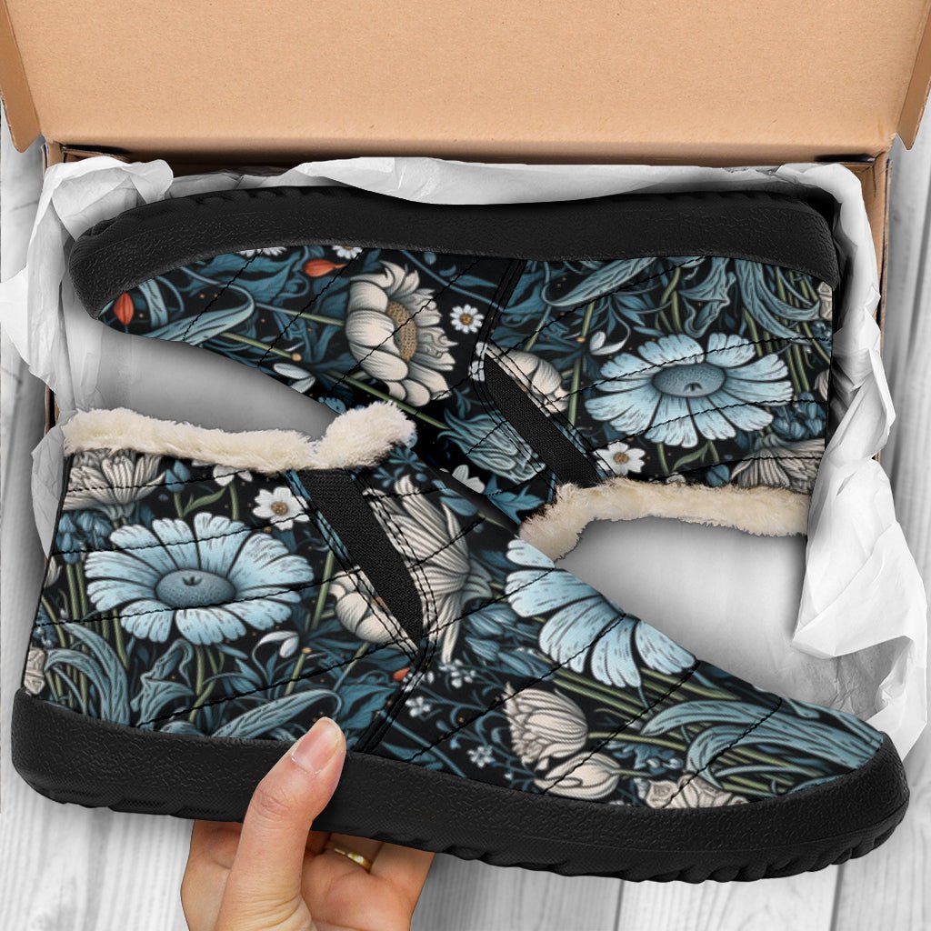 Stay Warm in Style with These Adorable Floral Cottagecore Sneakers ...