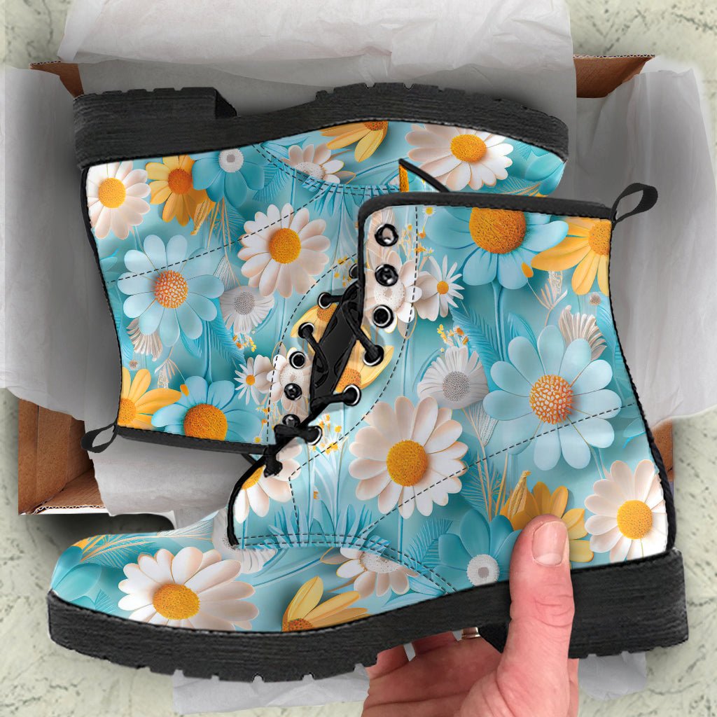 HandCrafted Daisy Boots – Crystallized Collective