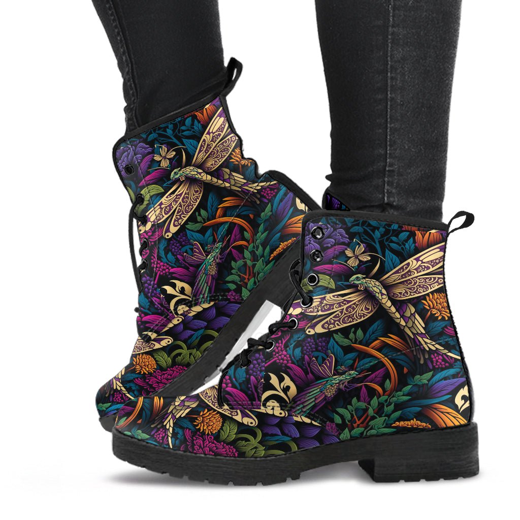 HandCrafted Dragonfly In Wonderland Boots – Crystallized Collective