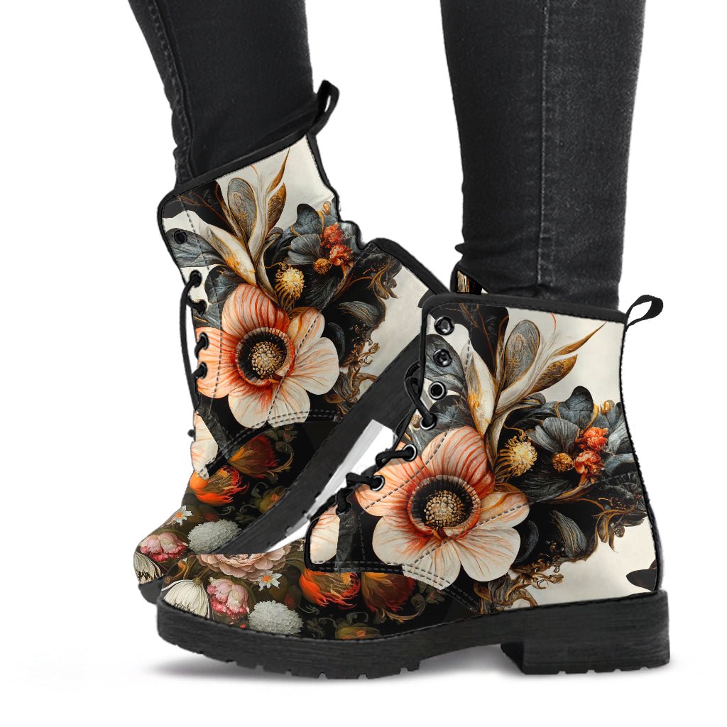 HandCrafted Floral Art Mandala Boots – Crystallized Collective