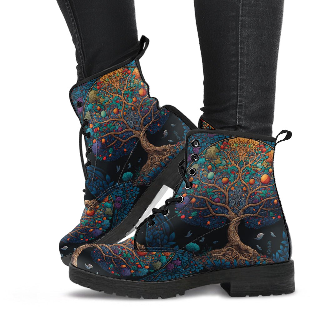 HandCrafted Fruitfull Tree of Life Boots – Crystallized Collective