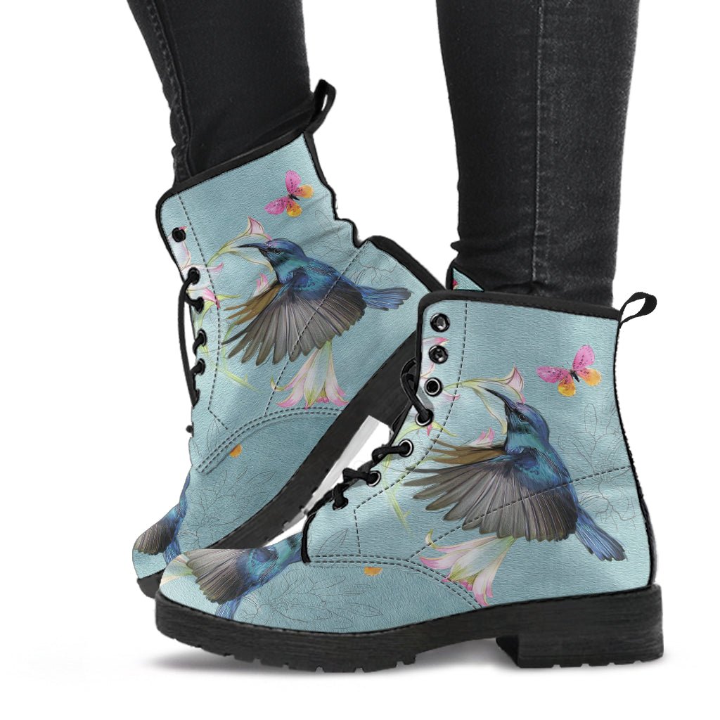 HandCrafted Hummingbird Boots – Crystallized Collective