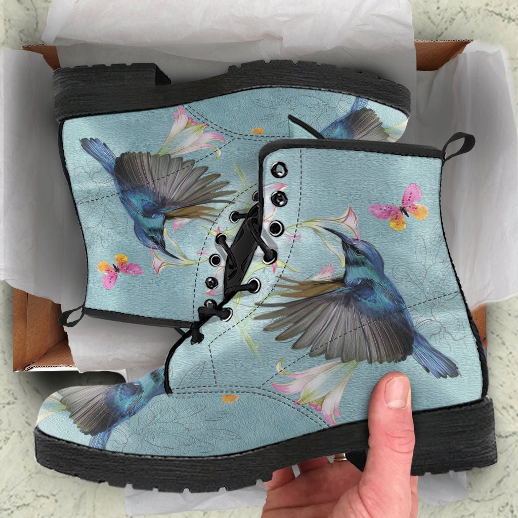 HandCrafted Hummingbird Boots – Crystallized Collective