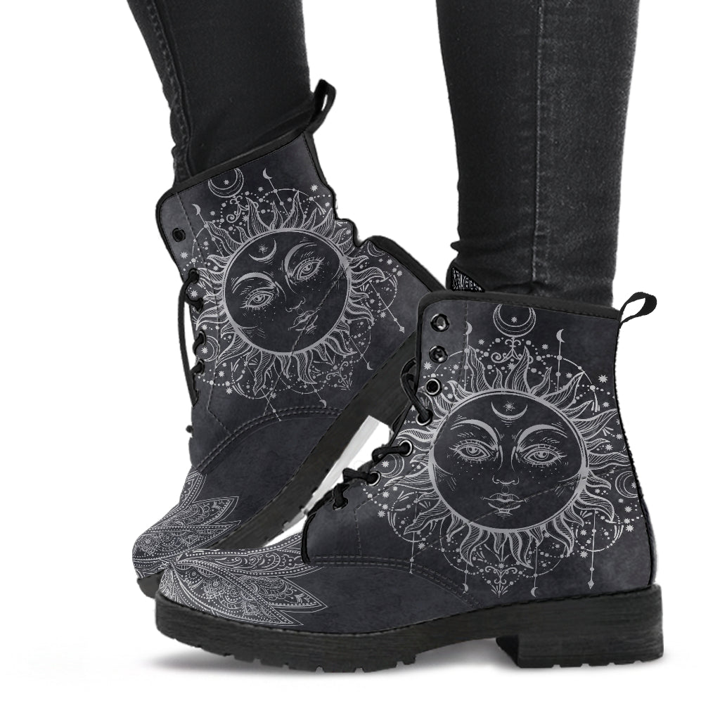 HandCrafted Sun Lotus Boots – Crystallized Collective