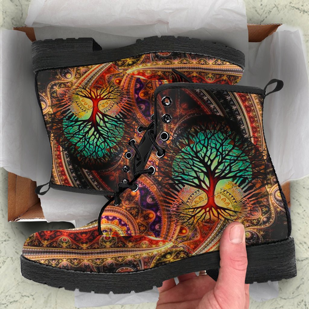 HandCrafted Tree of Life v2 Boots – Crystallized Collective